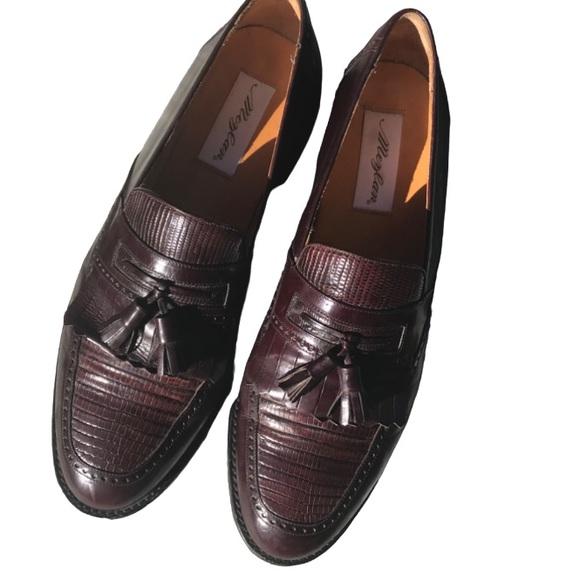 Mezlan | Shoes | Mezlan Murcia Genuine Lizard Cordovan Tassle Kilt ...
